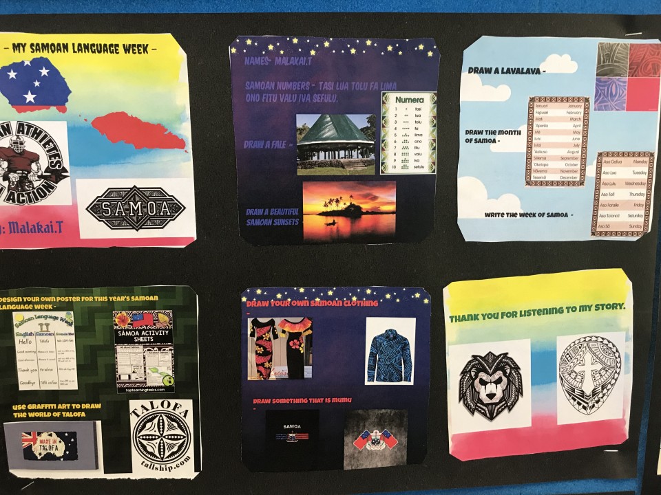 Celebrating Samoan Language week in Sia Ua – Sutton Park School