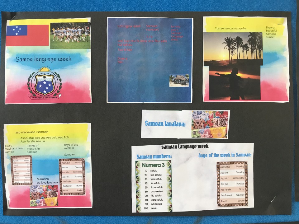 Celebrating Samoan Language week in Sia Ua – Sutton Park School